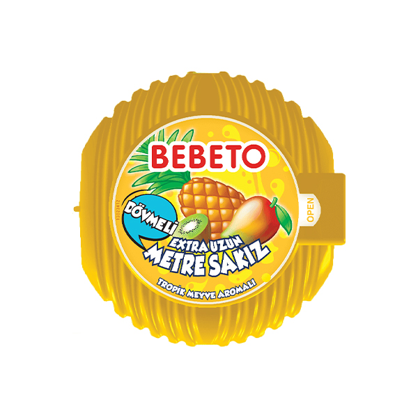 آدامس متری میوه های استوایی ببتو 30 گرمی Bebeto - فولد کالا